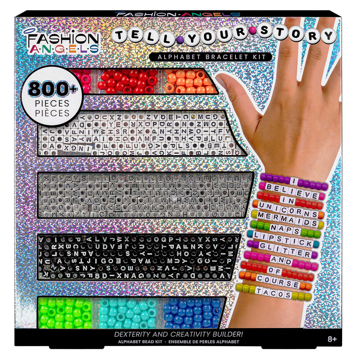 Tell Your Story 800+ Alphabet Bead Set – Fashion Angels