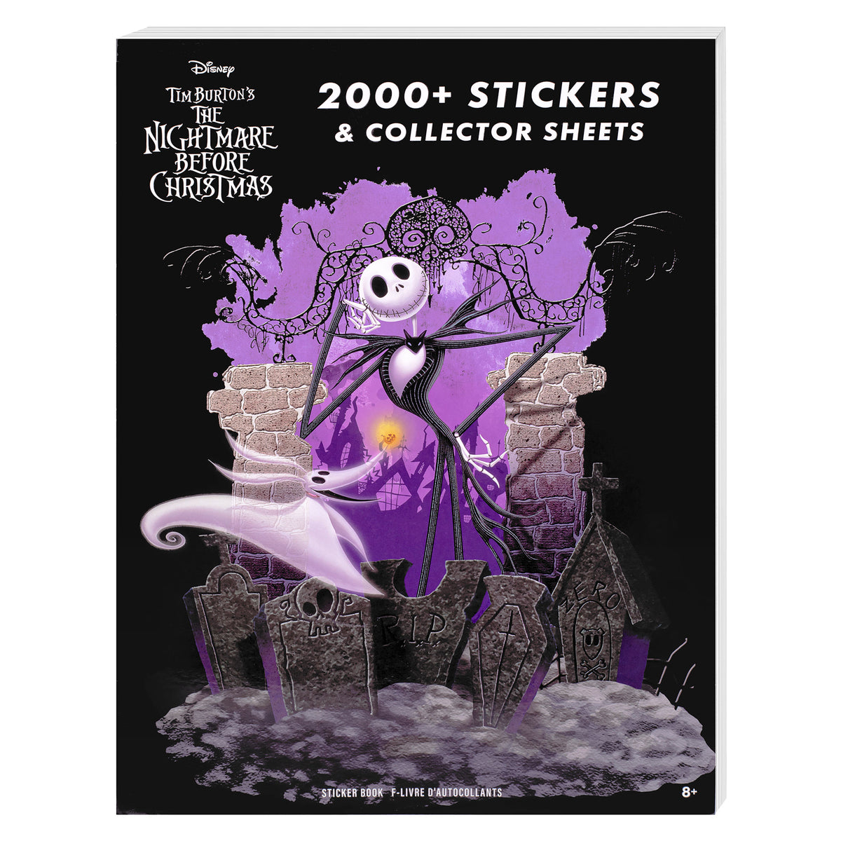 Disney Tim Burton's The Nightmare Before Christmas 2000+ Jumbo Sticker ...