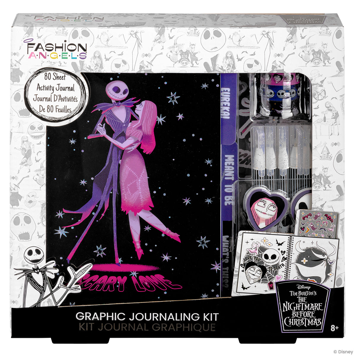 Disney Tim Burton's The Nightmare Before Christmas Graphic Journaling ...